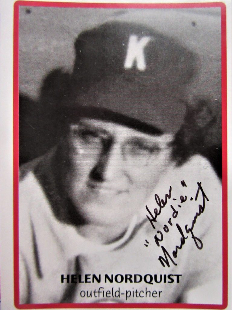 A League of Her Own: Helen “Nordie” Nordquist Inducted into Sports Hall ...