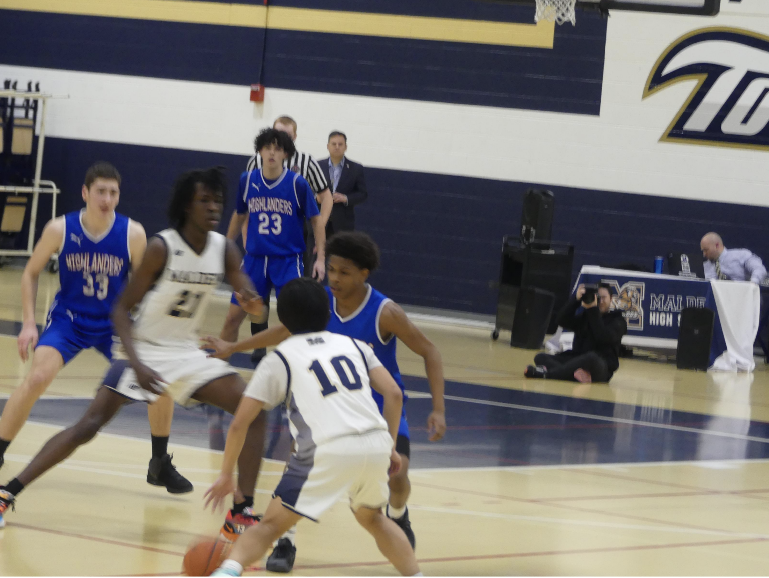 Boys Varsity Basketball Game Vs. Somerville.