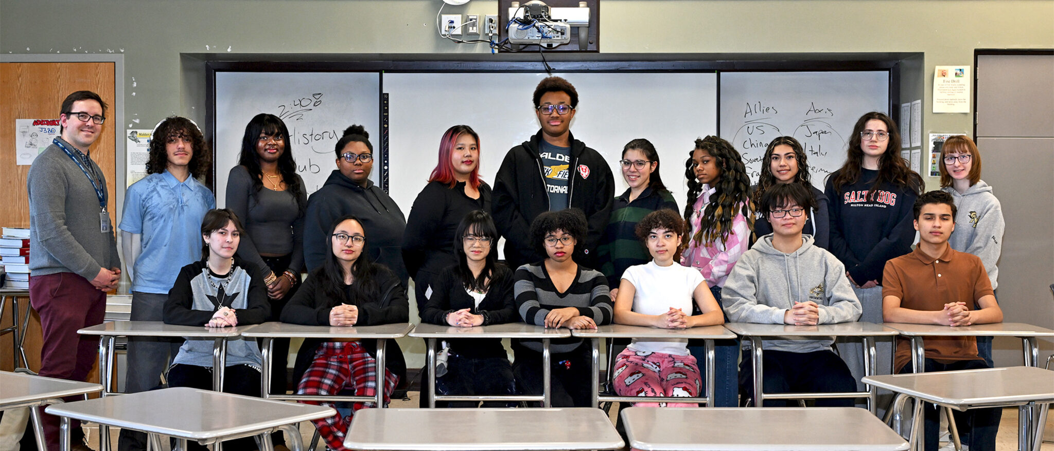 History Enthusiasts Unite Through History Club at Malden High School
