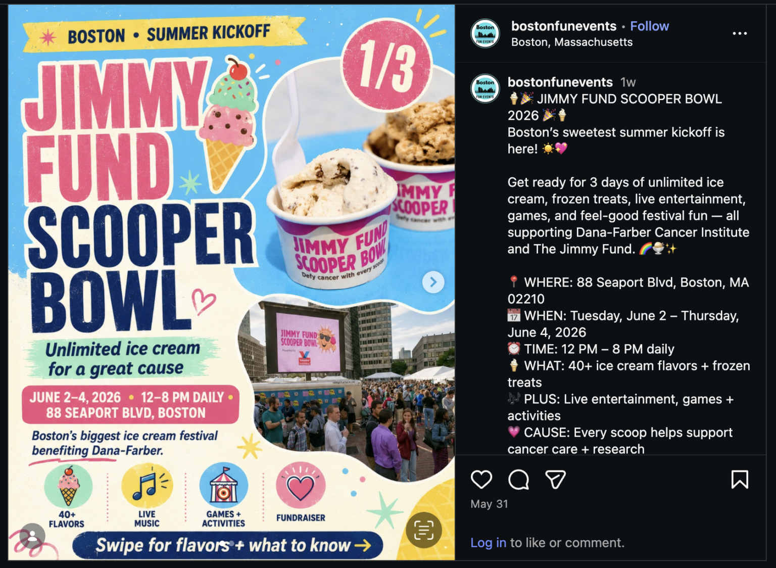 Every Scoop Fights Cancer: Jimmy Fund Scooper Bowl